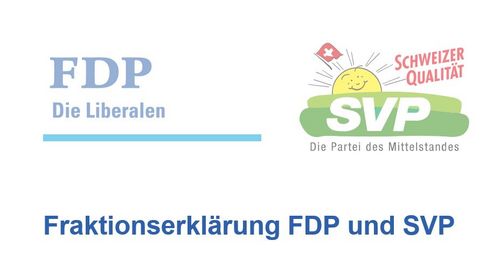 FDP.Die Liberalen Zürich - Medienmitteilungen detail
